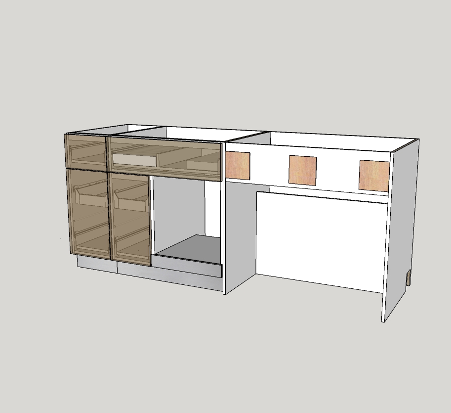 キッチン･キットIIｼﾝｸK2S19-6.DW.OP.Eｼﾝｸ+P(W760)R ekrea Parts（エクレアパーツ）オンラインショップ